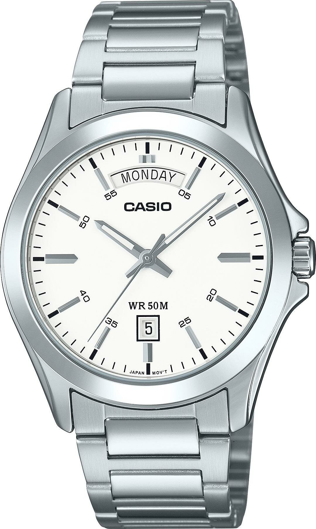 Наручные часы CASIO, серебряный — фото 1