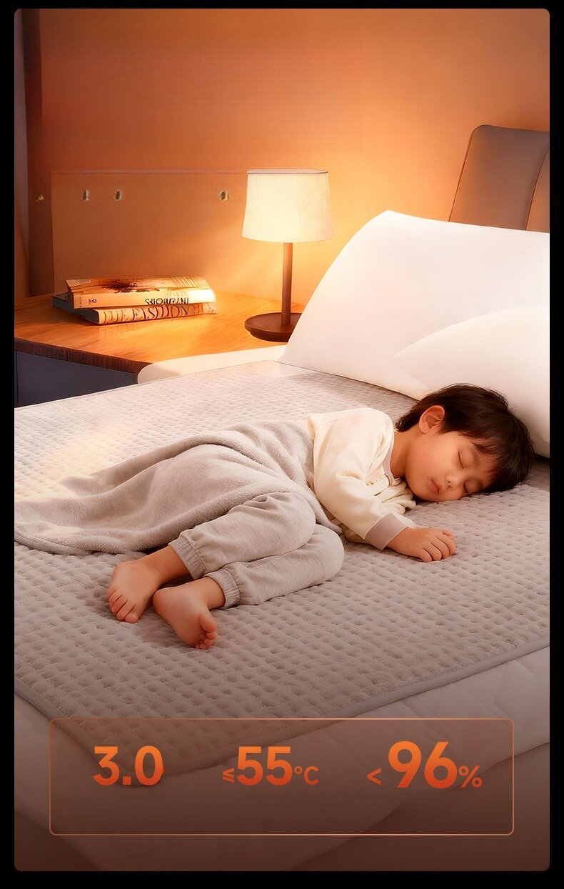 Электропростыня ,80x180 см, 70 Вт,9-ступенчатый термостат