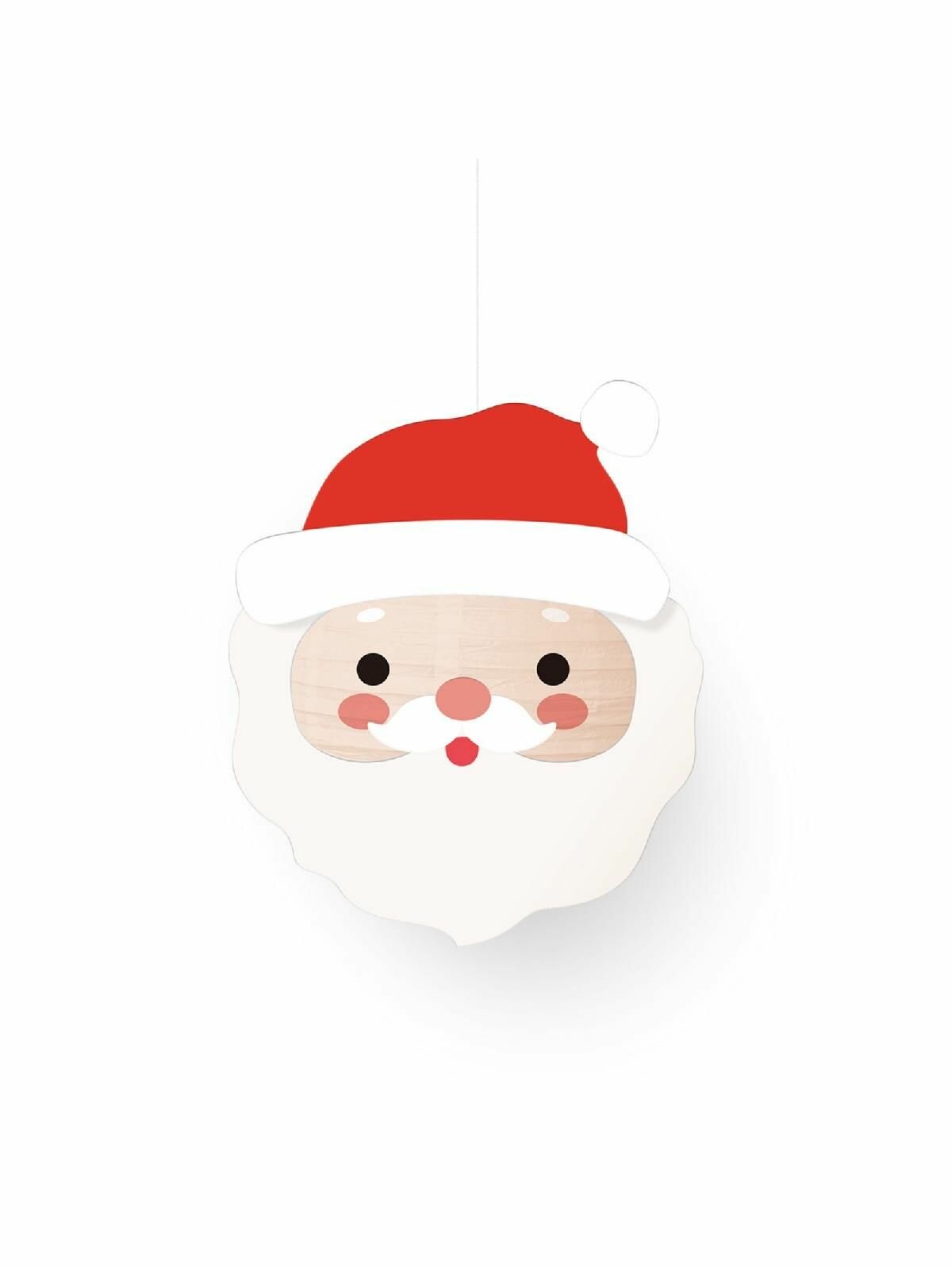 Рождественский фонарь - Санта-Клаус