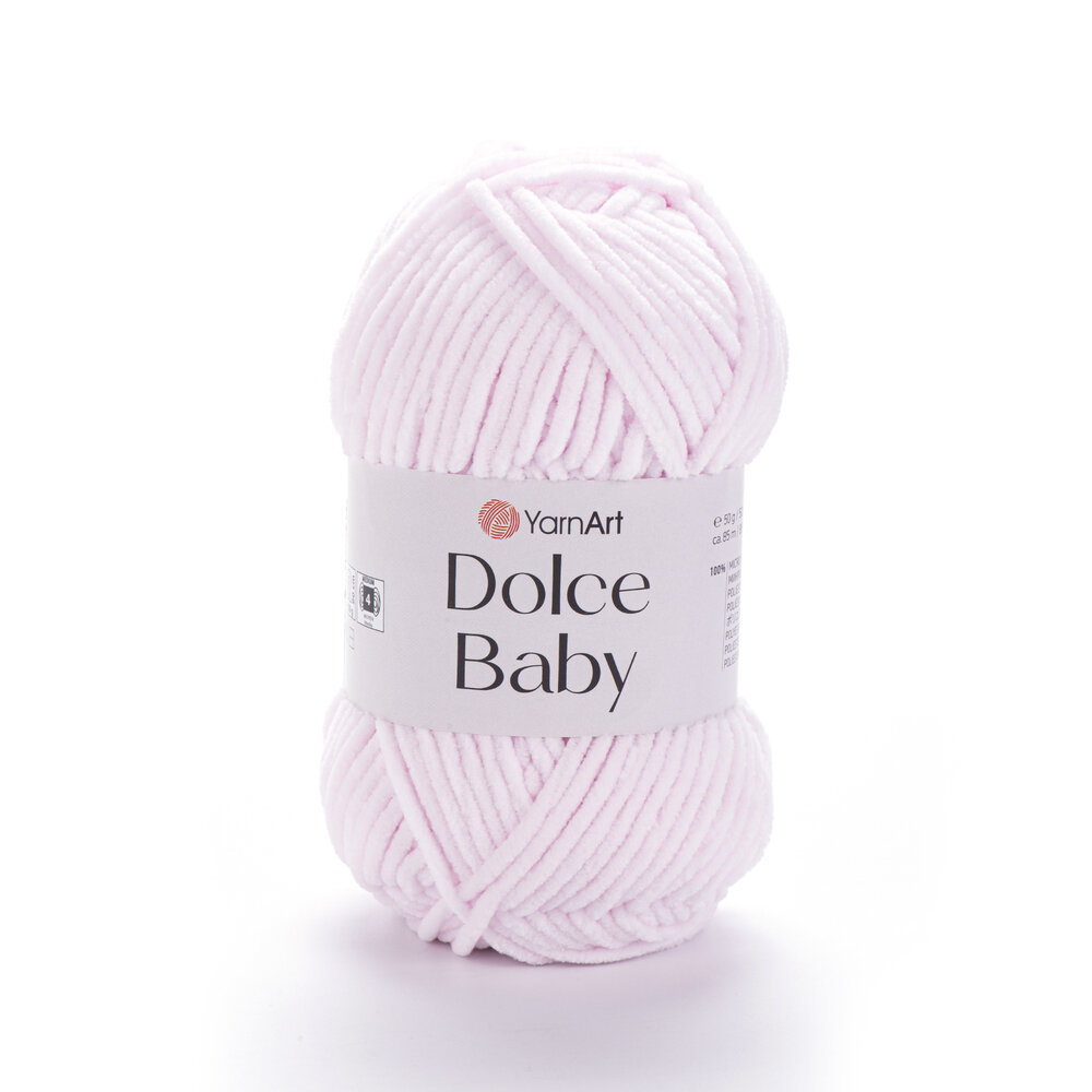 Пряжа для вязания YarnArt Dolce baby 781 светло-розовый 50 гр/85 м 100% микрополиэстер