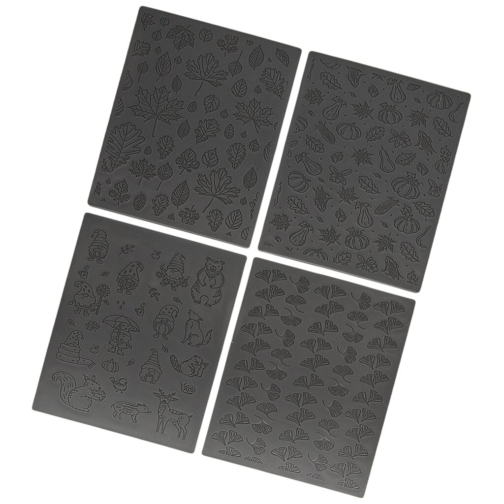 Глиняный коврик с текстурой, глиняные серьги, тиснение, листы для изготовления ювелирных изделий