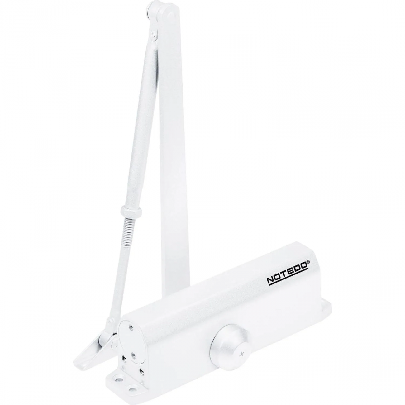 Доводчик дверной NOTEDO DC-150 легкий характер WHITE 100-150кг белый  (10) 2212531 10052
