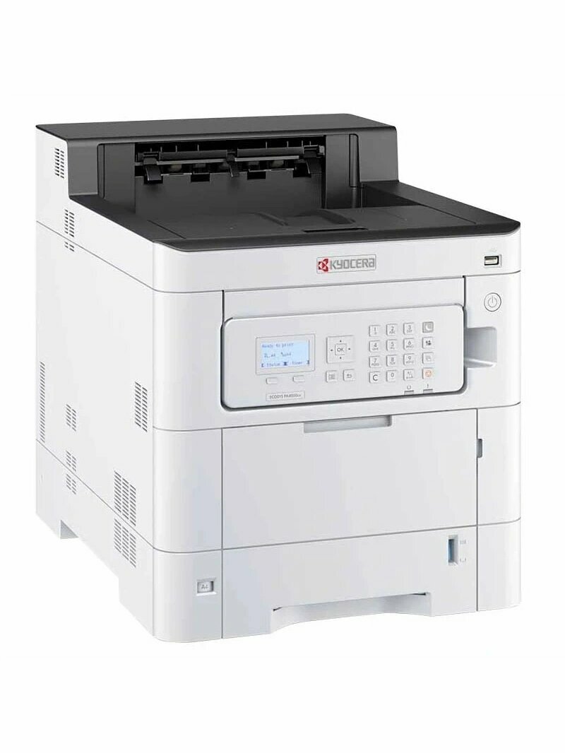 Принтер Kyocera Ecosys PA4500cx белый/черный (1102z13nl0)