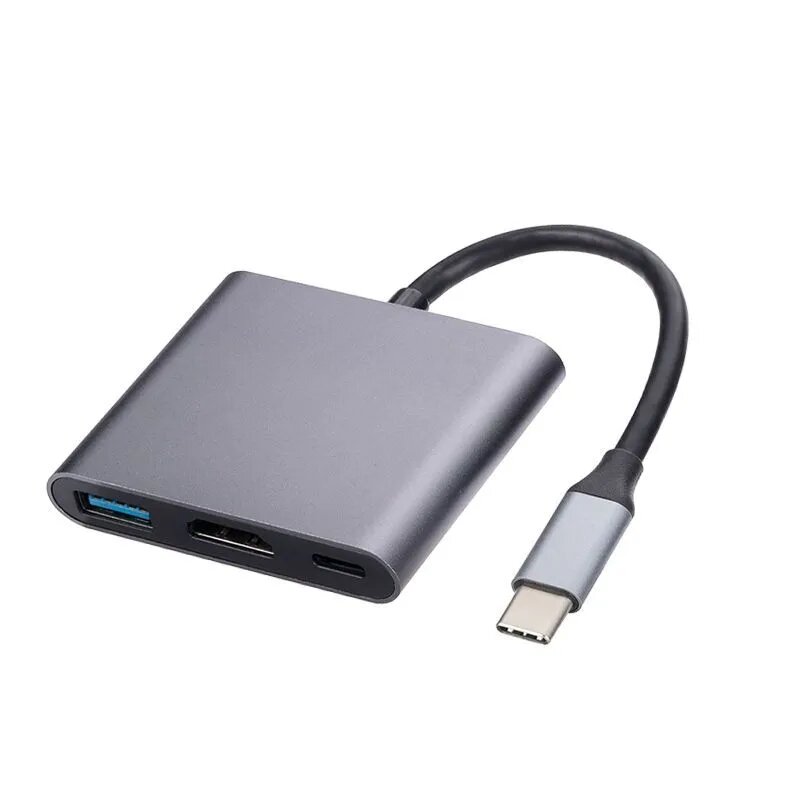 Многофункциональный USB-концентратор с HDMI USB Type-C адаптер для ноутбука