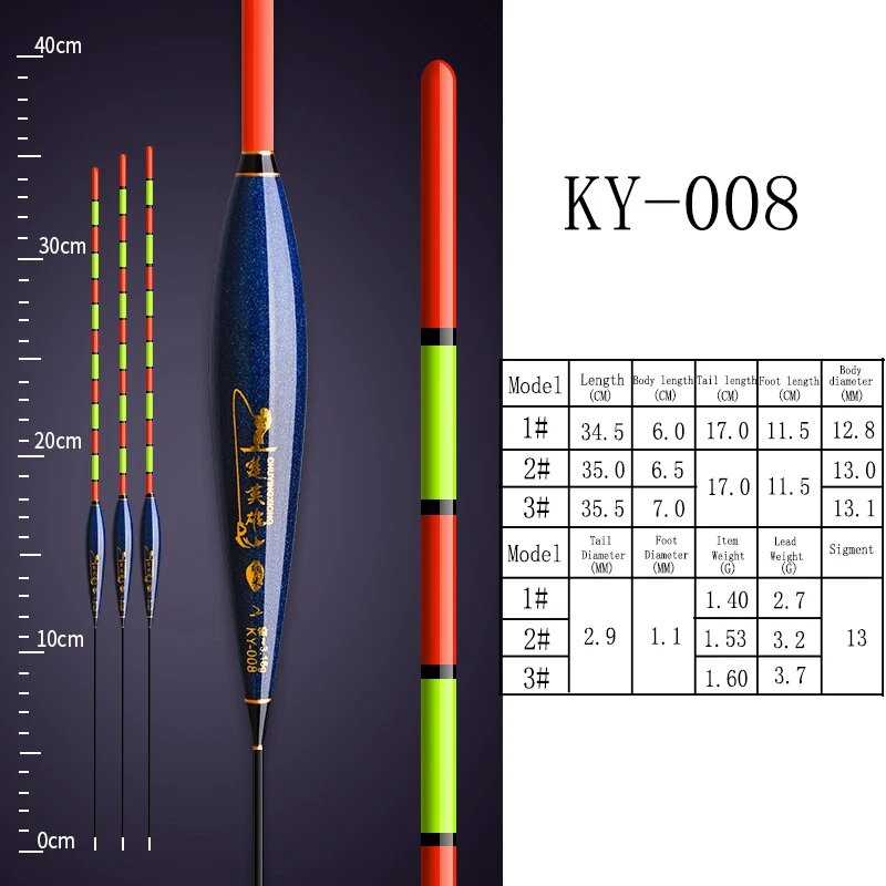 Нано-поплавки для рыбалки 3шт KY-008 3Pieces