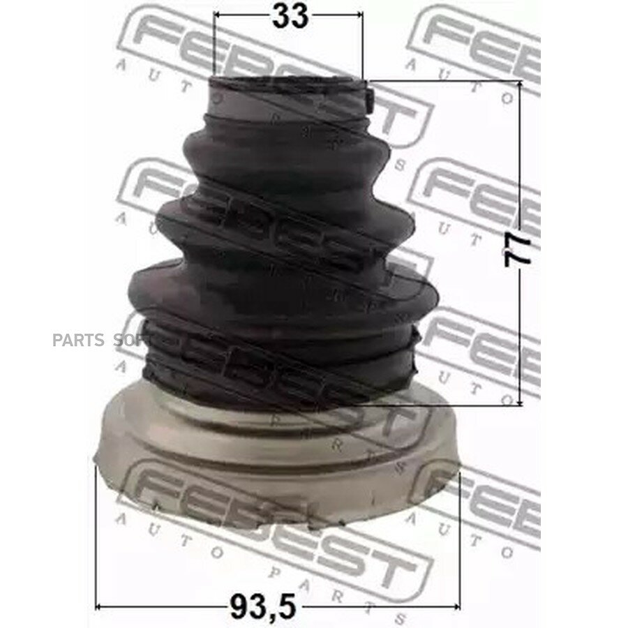FEBEST 1915-E70 пыльник ШРУС внутренний комплект 58.5X77X33 BMW X5 E70 2006-2013