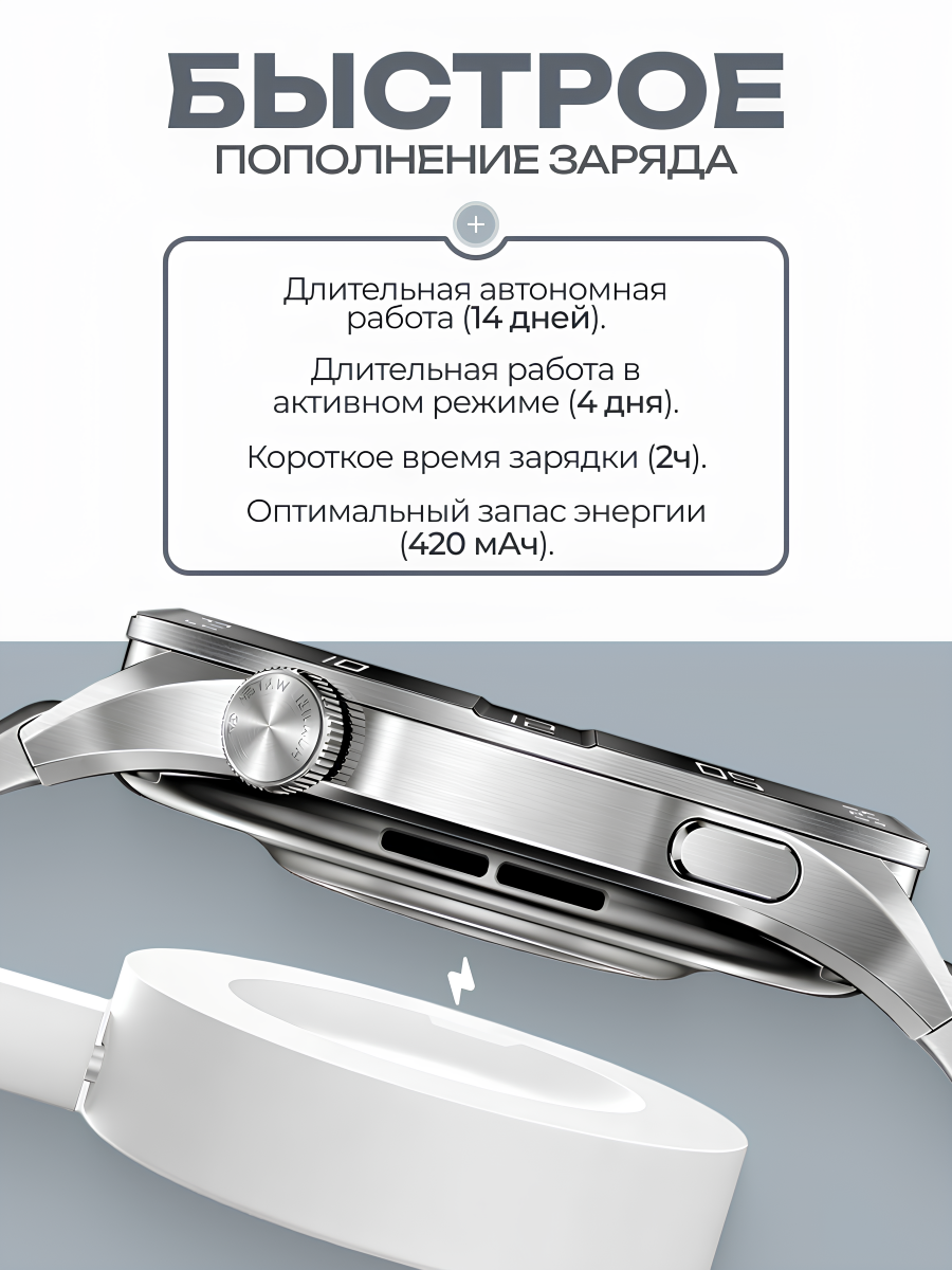 Смарт часы Smart Watch LK4 AMOLED — фото 1