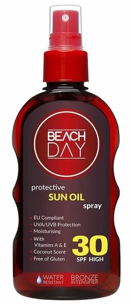 Beach Day крем для загара с SPF 30, 150 мл Солнцезащитное масло