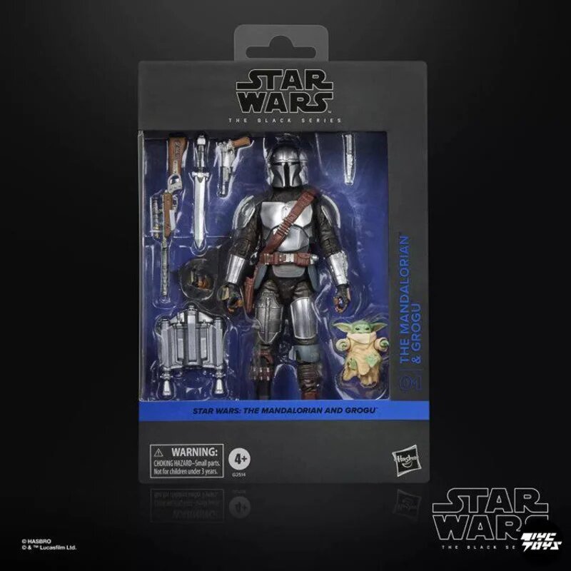 Новая коллекционная фигурка Hasbro Star Wars The Mandalorian с Грогу, масштаб 1/12, подарок для коллекционеров