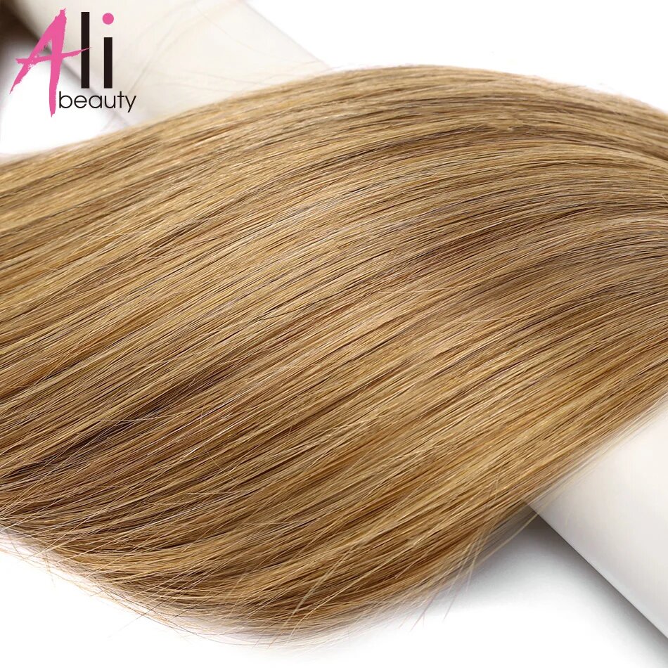 Ленты для наращивания волос ALI-BEAUTY Remy прямые 20 шт.