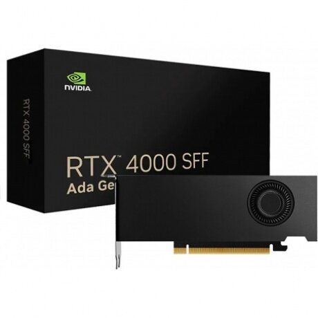 Видеокарта VGA NVIDIA RTX 4000 SFF Ada, 20 GB GDDR6 ECC, mDP 1.4a, PCI Express 4.0 x16