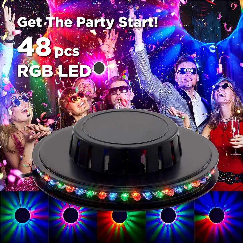 LED диско-шар черный — фото 1