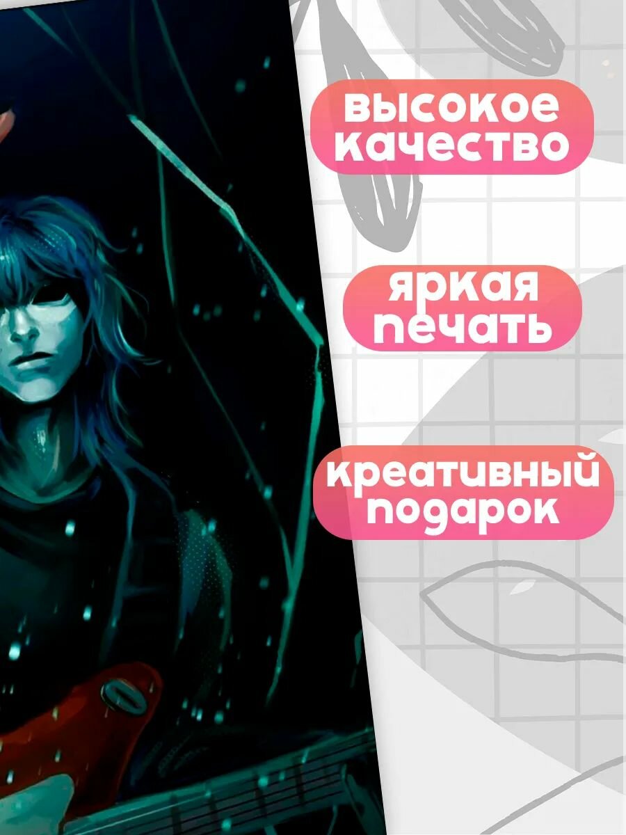 Постер на стену Салли фейс , плакат 1шт, А2 размер. — фото 1