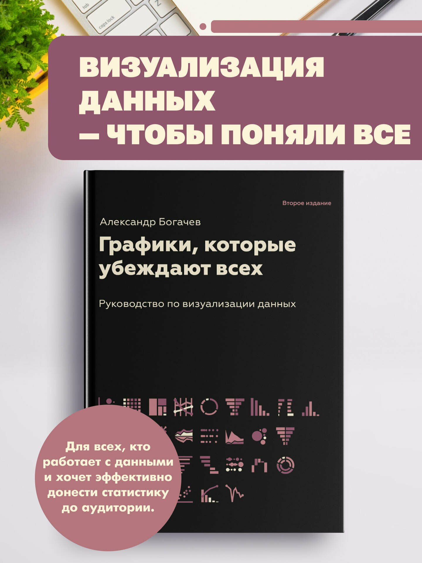 Графики, которые убеждают всех, 2-е дополненное и переработанное издание Богачев А. А.