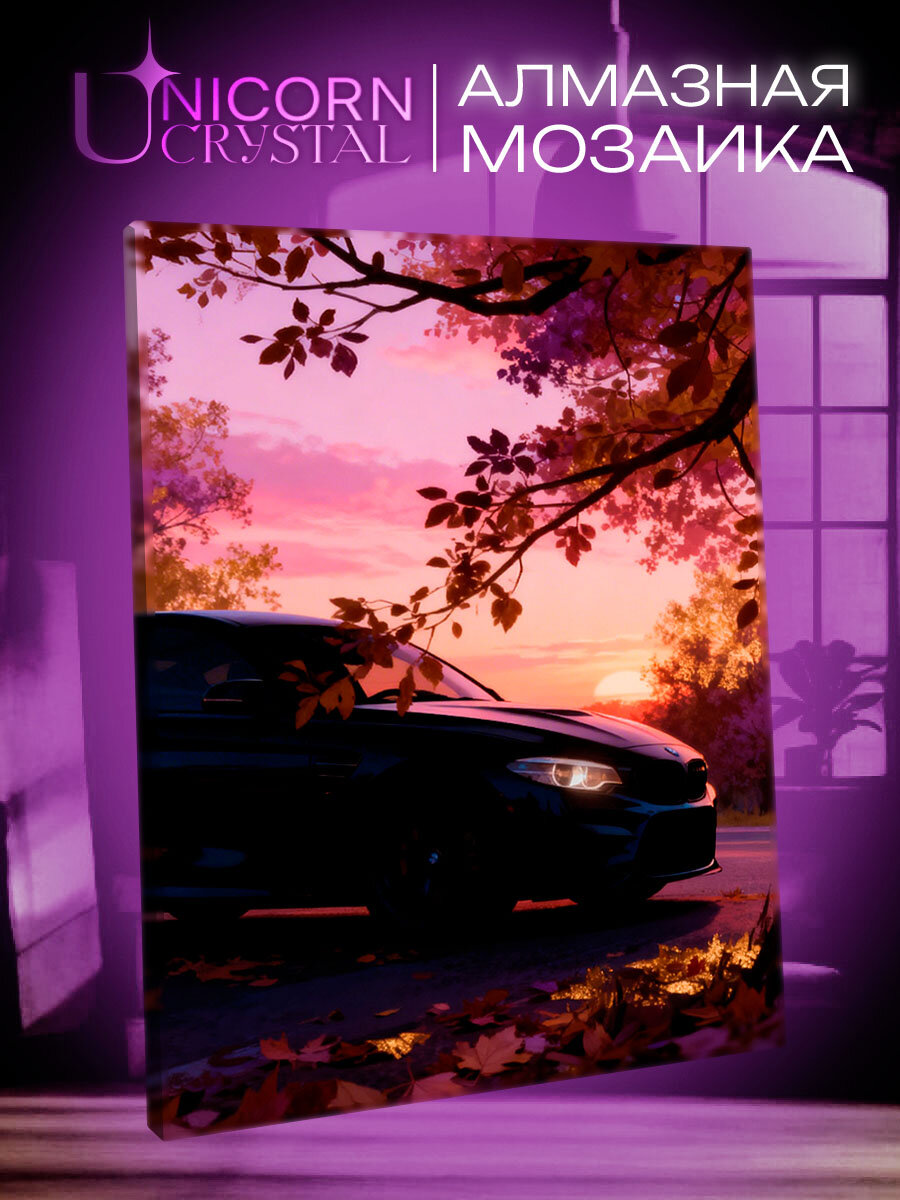 Алмазная мозаика Машина