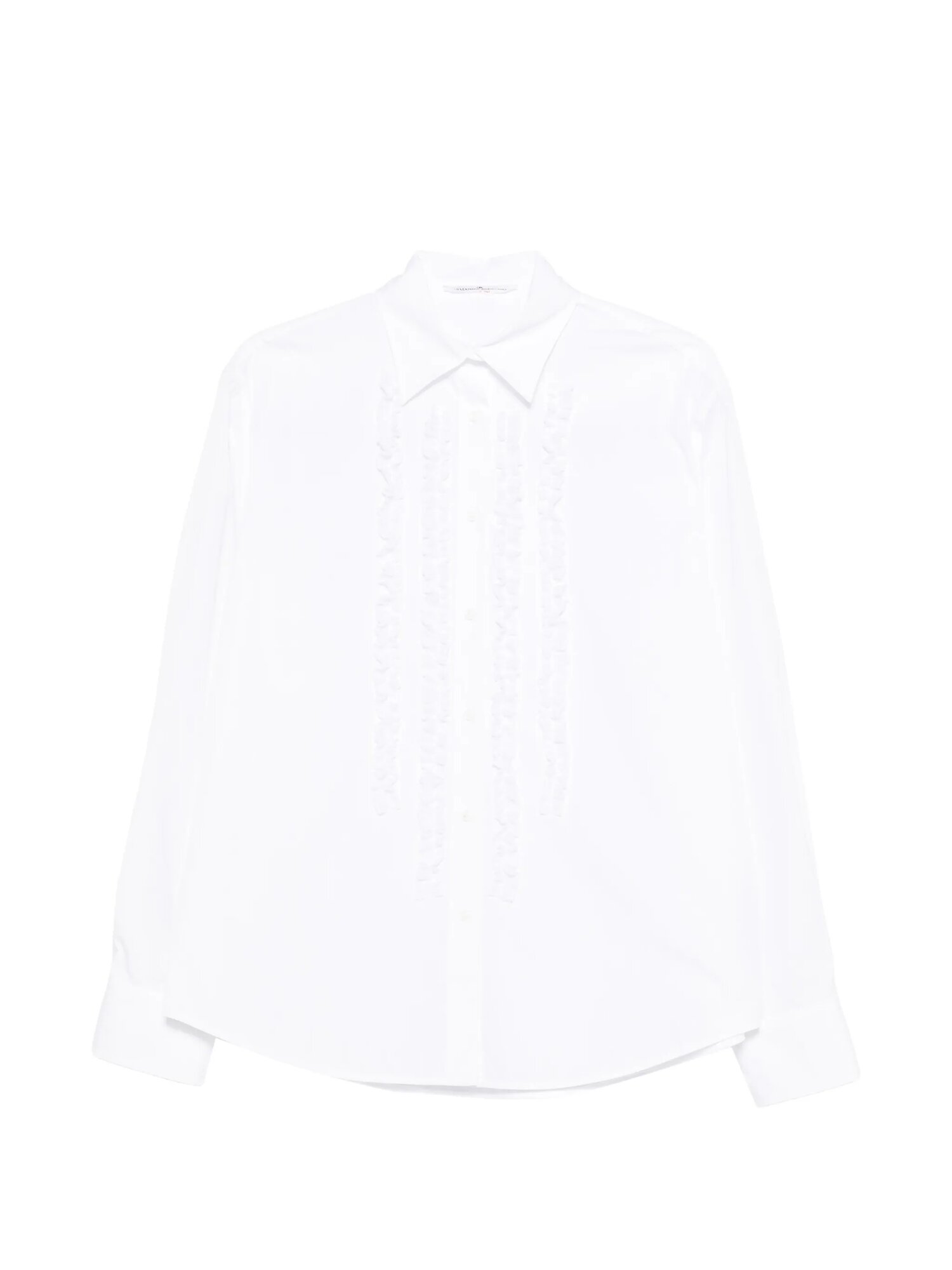 Рубашка Ruffled-detail long-sleeve shirt