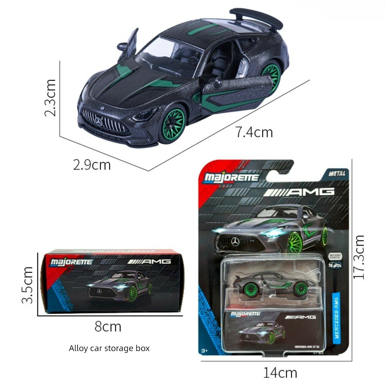 Премиум модель Mercedes-AMG GT 63 из сплава для мальчиков, коллекционная шкала 1:43, игрушка