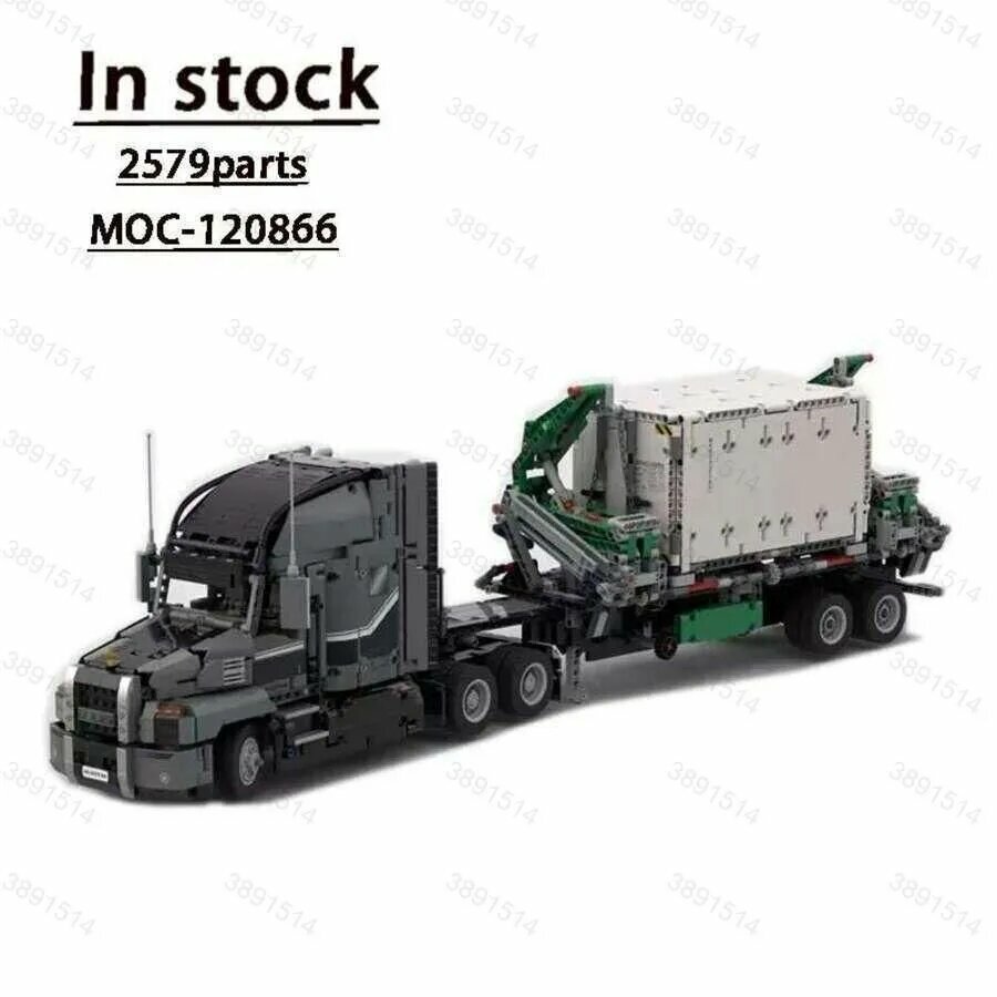 Конструктор MOC-42078 Грузовик Макк Энтем