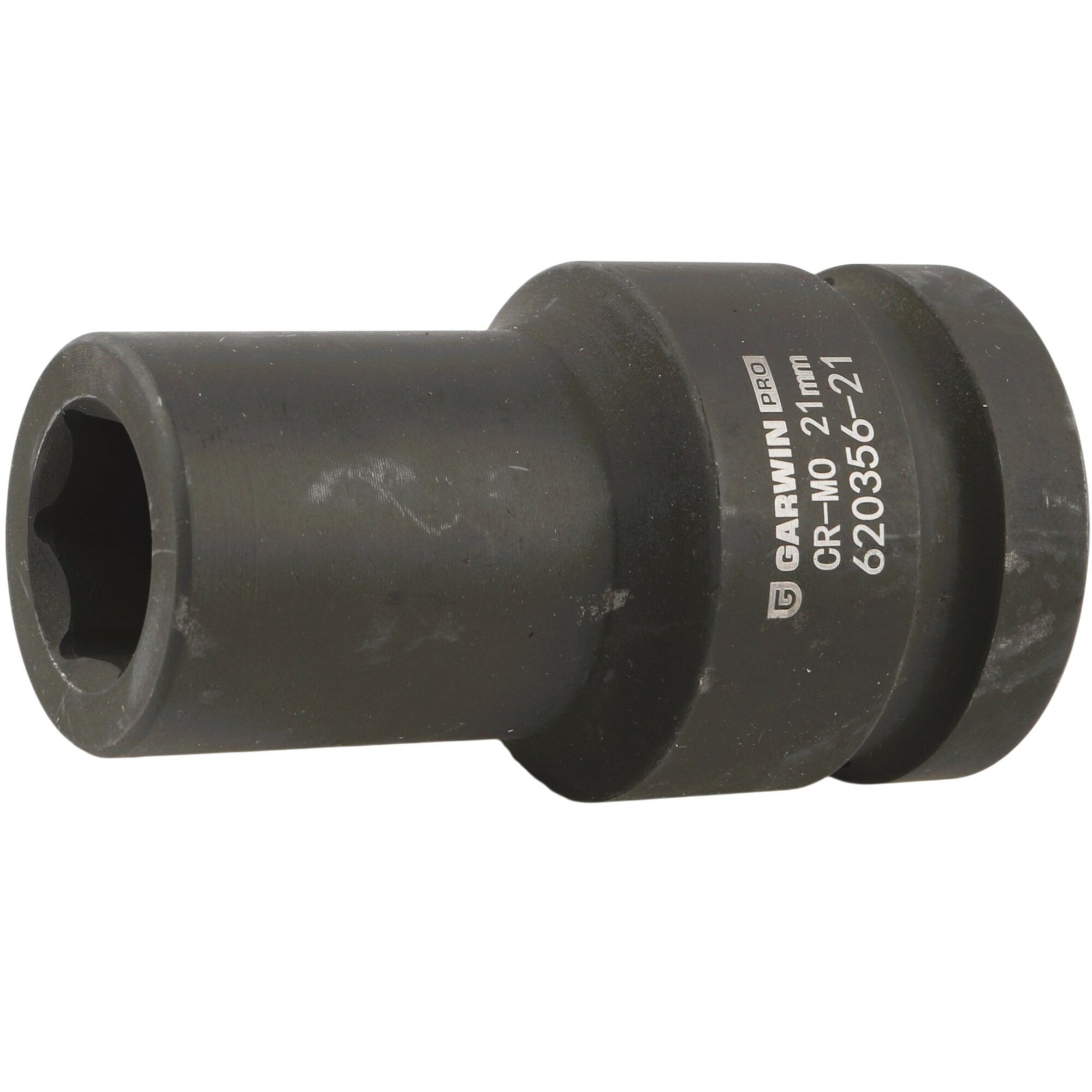 GARWIN PRO 620356-21 Головка, 1", 21 мм, торцевая, 6-гранная, ударная, глубокая