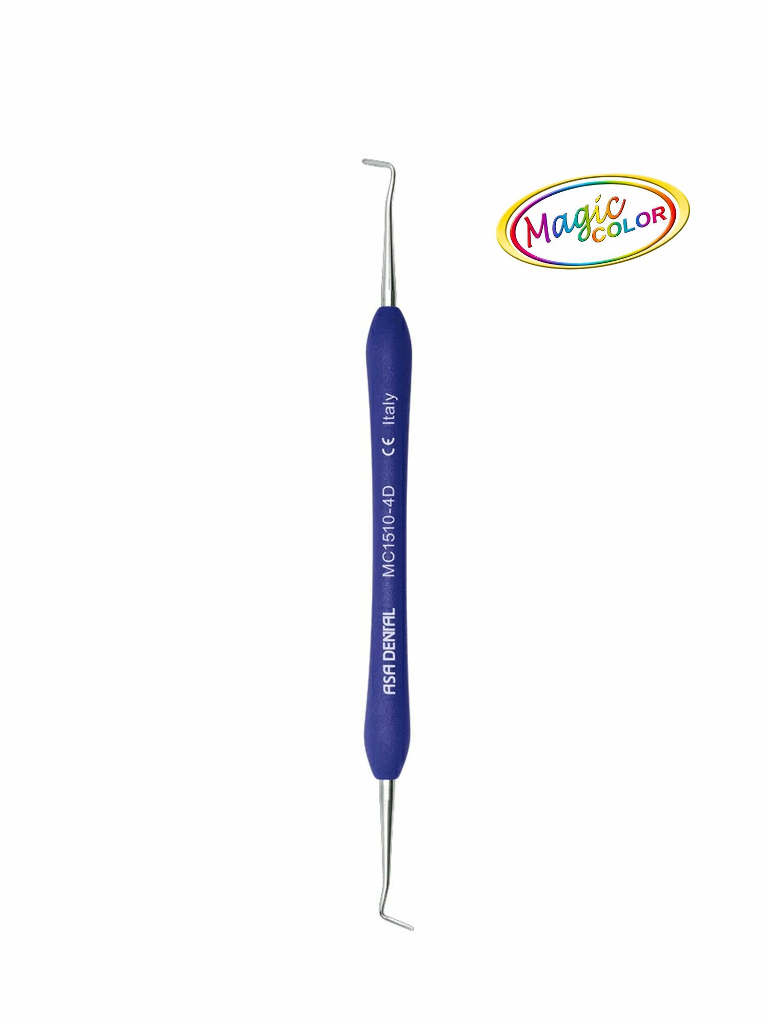 Гладилка моделировочная для реставраций MC1510-4D Magic Color с пластиковой ручкой