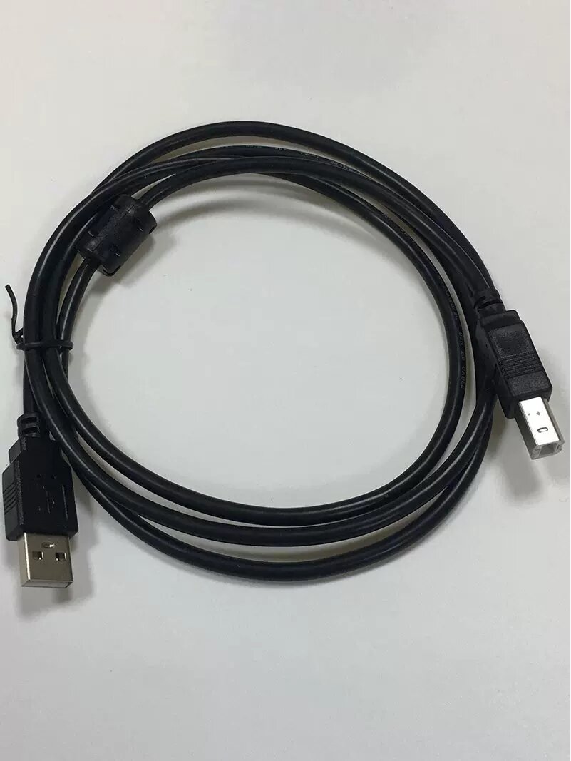 Стандартный USB-кабель 3 м для видеостенда и проектора, черный цвет