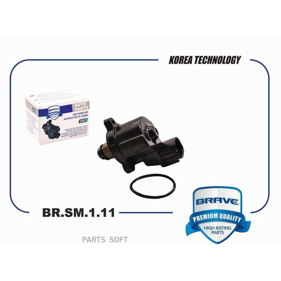 Регулятор холостого хода MD619857 BR. SM.1.11 Lancer IX 1.3-1.6 BRAVE BRSM111 | цена за 1 шт