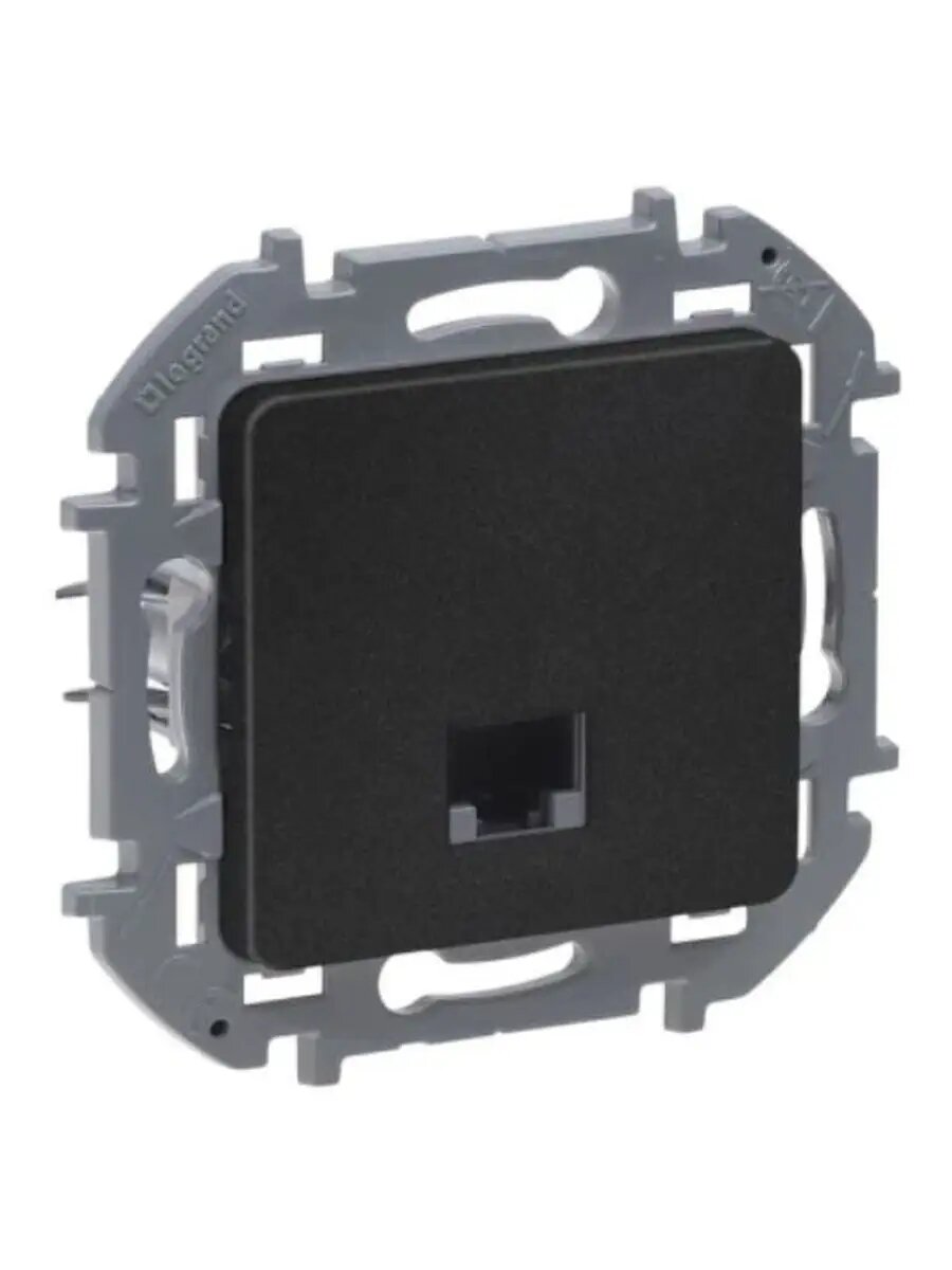 Розетка для интернета компьютерная RJ45 кат.5е INSPIRIA