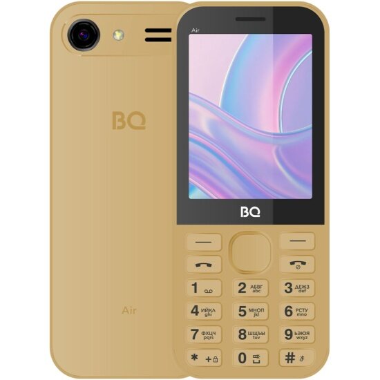 Мобильный телефон BQ 2843 Air Золотой