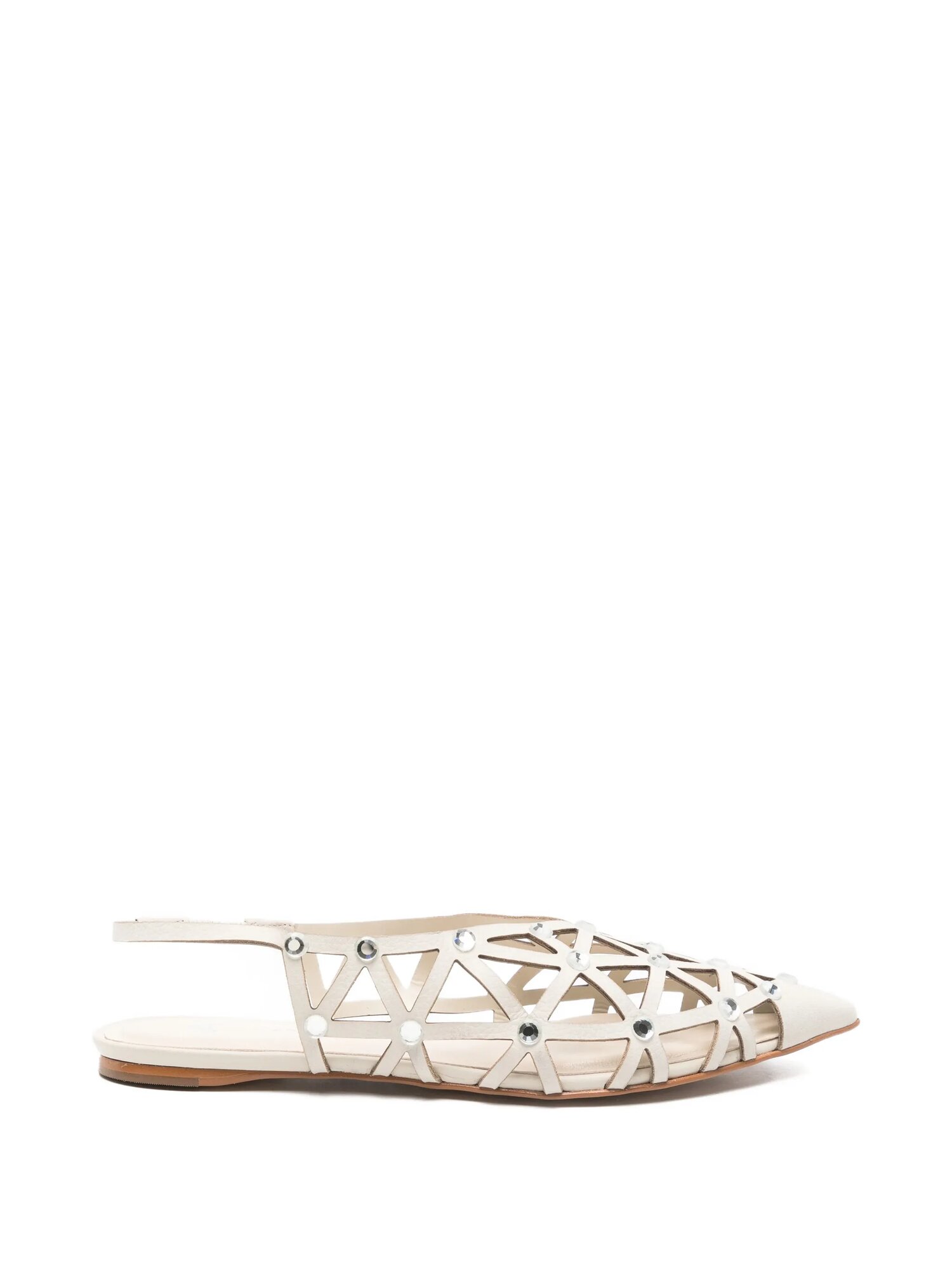 Балетки Embellished ballet flats