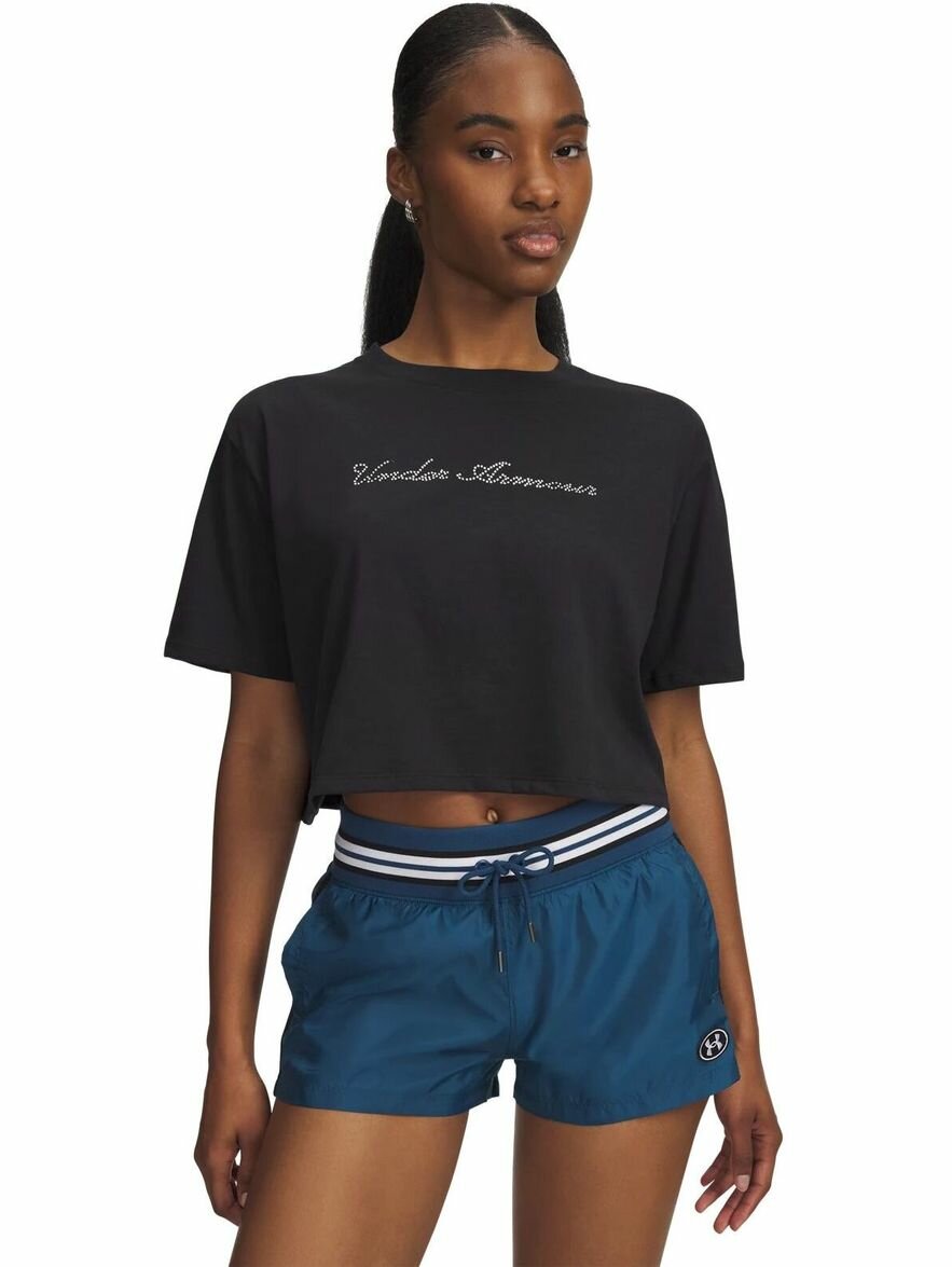 Футболка спортивная UA W WM CROP SS