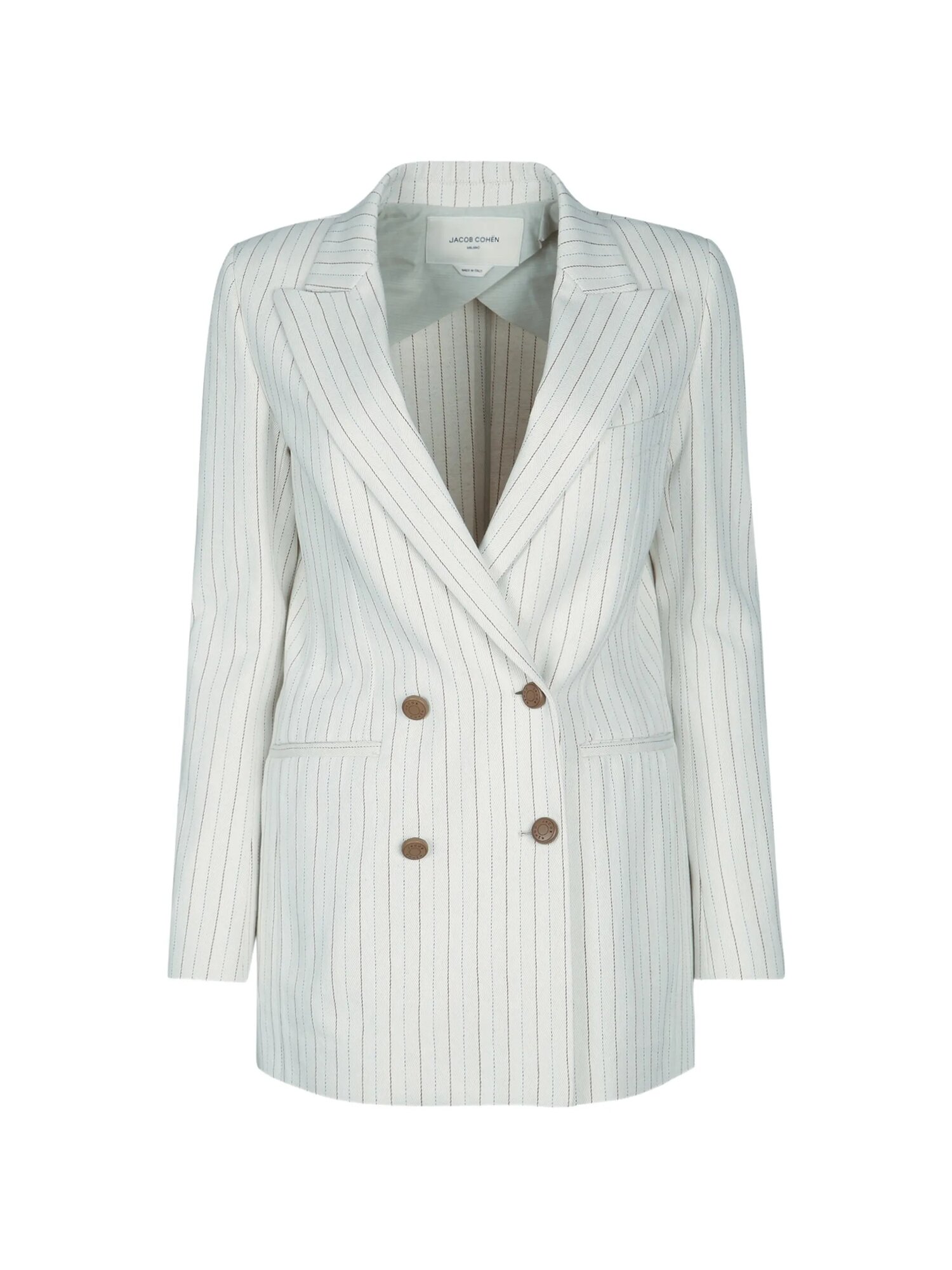 Пиджак Double-breasted striped jacket