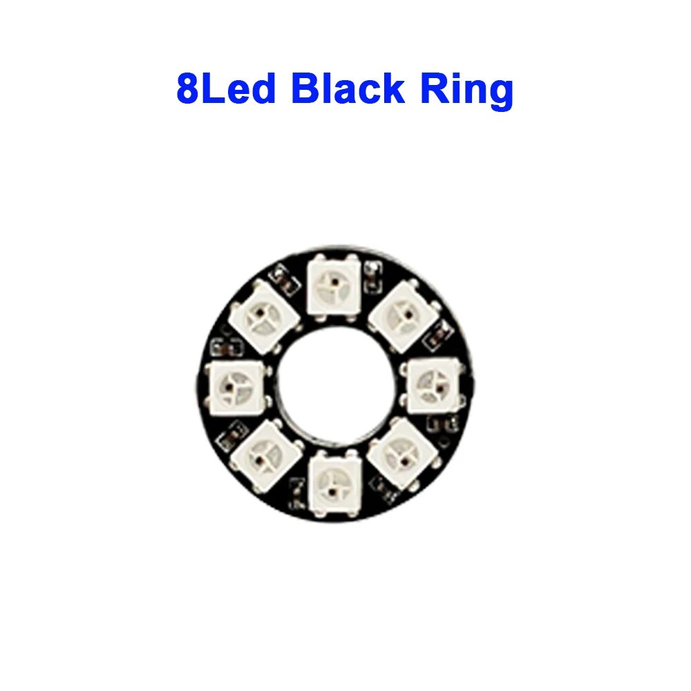 8LED Black Ring, Черный