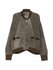 Куртка Ziggy Chen Striped zipped bomber jacket, размер 50, grey
