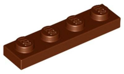 Деталь Lego 3710 Plate 1 x 4