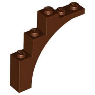 Деталь Lego 76768 Arch 1 x 5 x 4 - Irregular Bow, Reinforced Underside