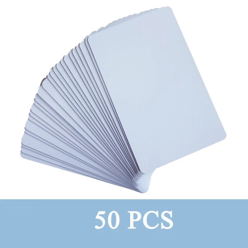 ПВХ-карты 50PCS, цвет