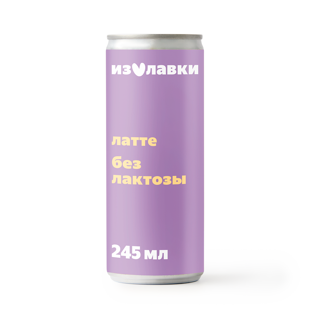 Латте "Из Лавки", безлактозный, без сахара, в металлической банке, 245 г
