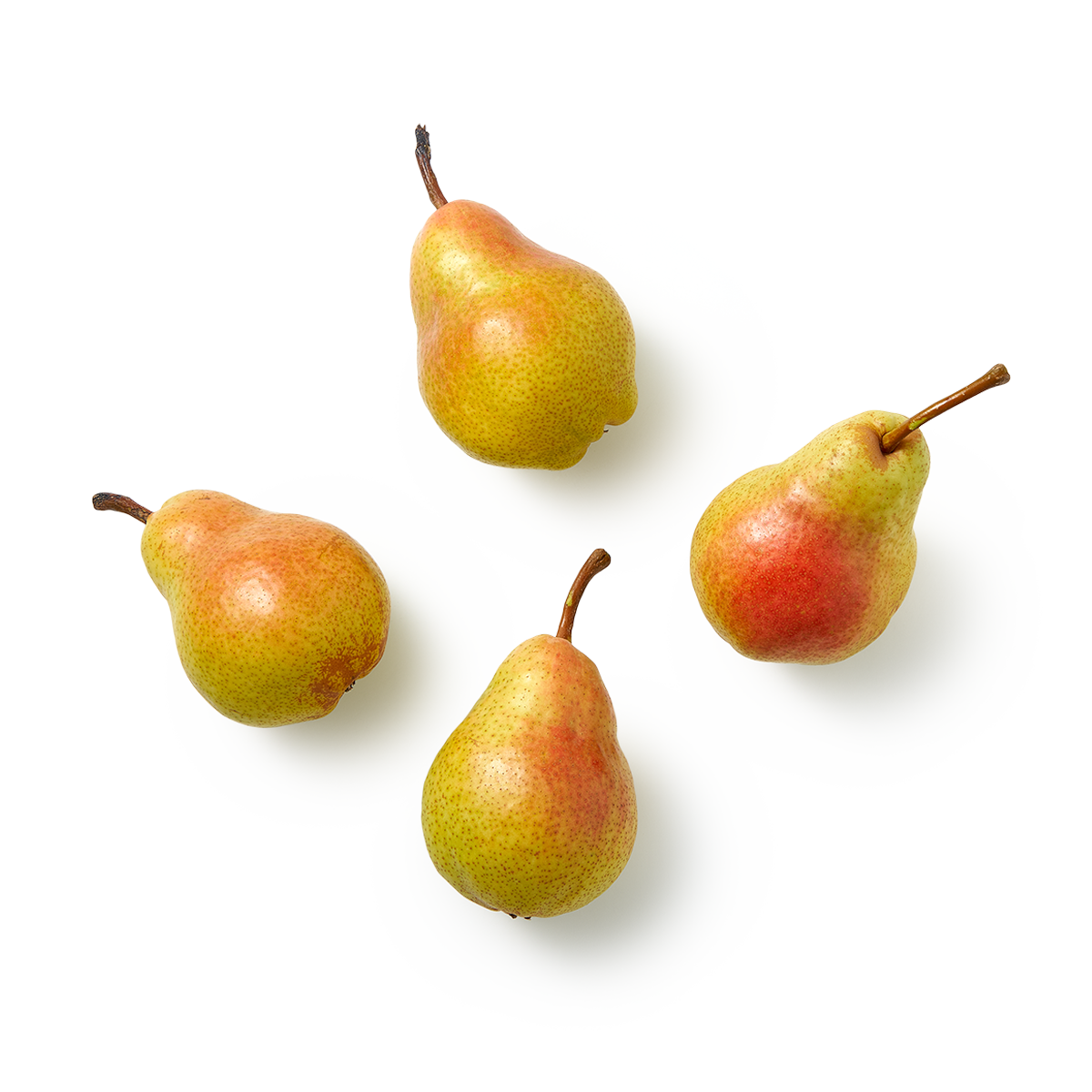 Груша «Красная», свежая, сочная, в пластиковом контейнере, 0,5 кг