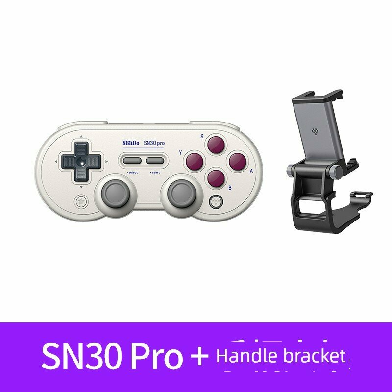 Игровой контроллер 8Bitdo SN30 Pro Bluetooth с джойстиком на датчиках Холла для Nintendo Switch 2, ПК, Steam, Android,