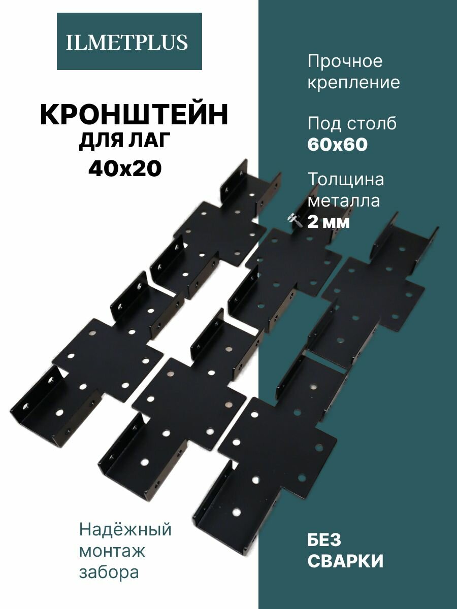 ILMETPLUS Кронштейн крепежный 6 шт.