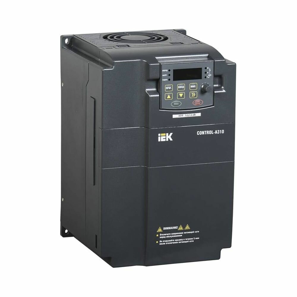 Преобразователь частоты CONTROL-A310 380В 3ф 5.5-7.5кВт 13-17А IEK CNT-A310D33V055-075TEZ
