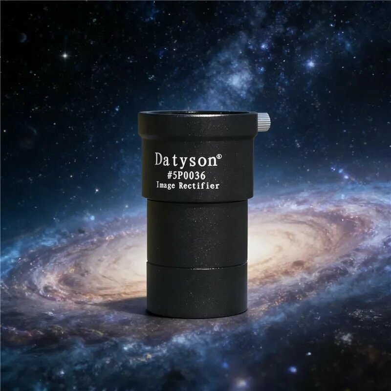 Выпрямитель изображения Datyson 1,25 дюйма,2-кратный оборачивающий окуляр с линзой Барлоу для астрономического телескопа с рефлектором Ньютона