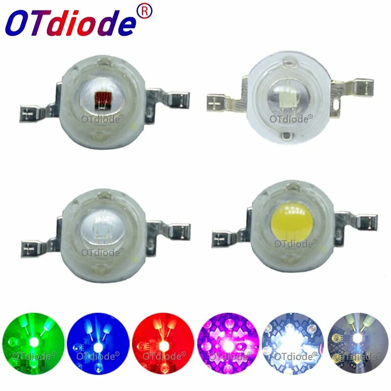Светодиод 1W UV395nm-400nm