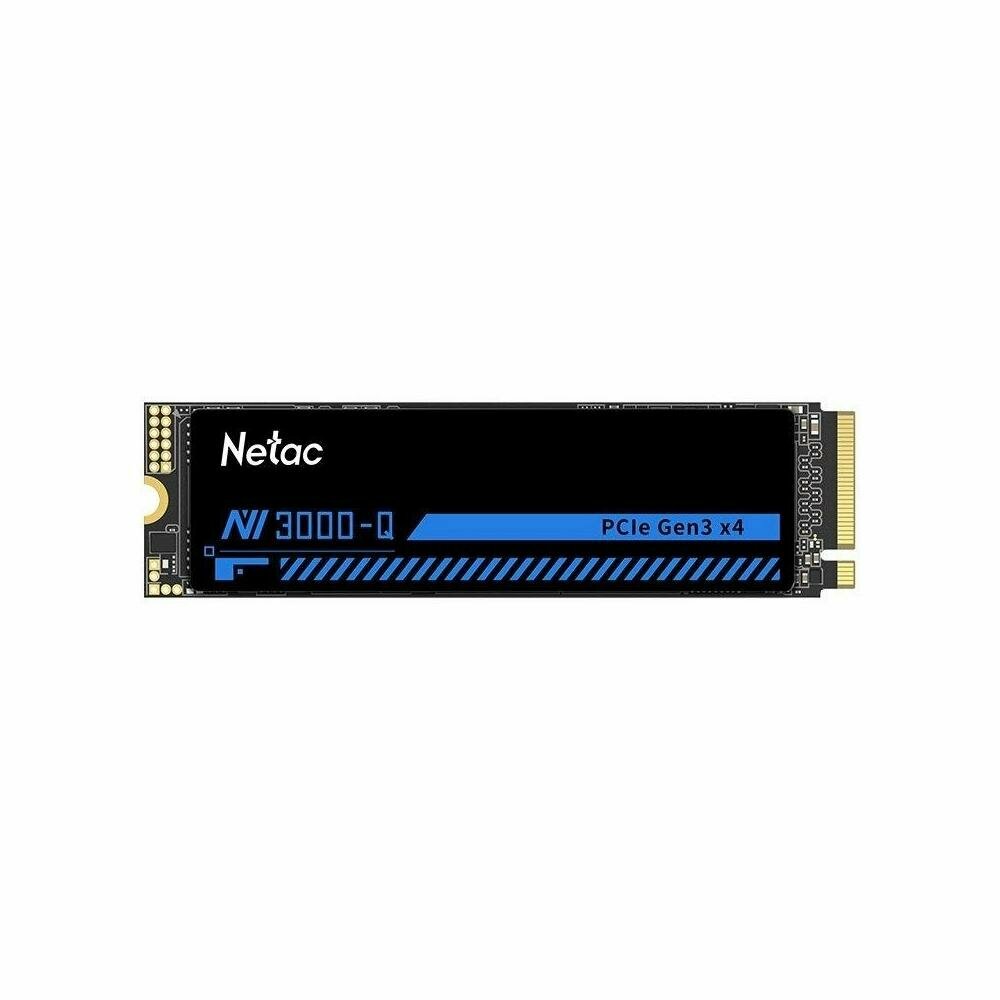SSD накопитель NETAC NT01NV3000Q-1T0-E4X 1ТБ, M.2 2280, PCIe 3.0 x4, NVMe, M.2