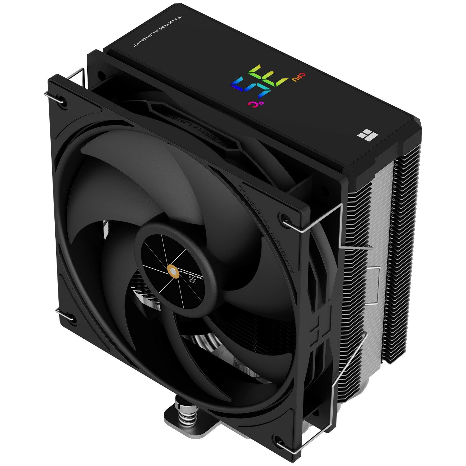 Thermalright Вентиляторы Кулер Assassin X 120 R Digital Black LGA115X 1200 1700 1851 120mm PWM Fan, 4 тепл. трубки 6мм TRAX120RDB