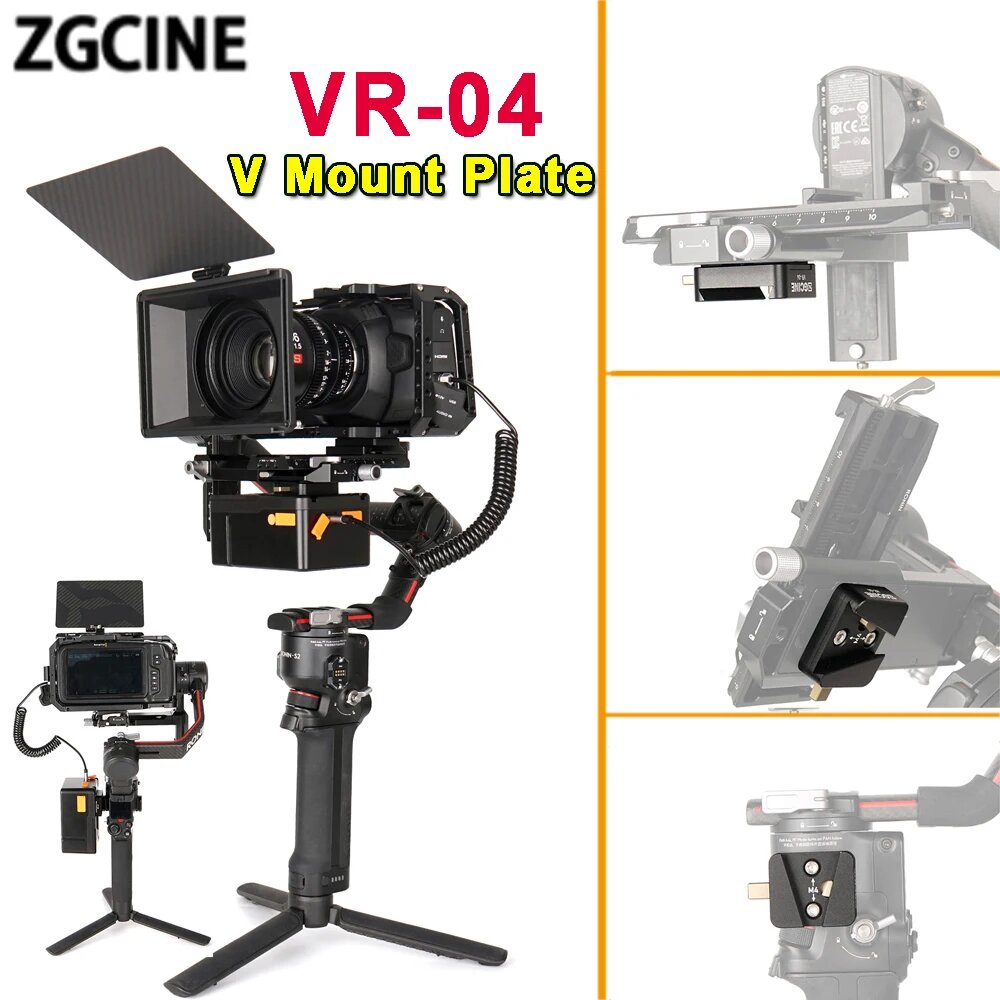 Комплект мини-плиток ZGCINE VR-04 для стабилизаторов DJI Ronin S2/S3