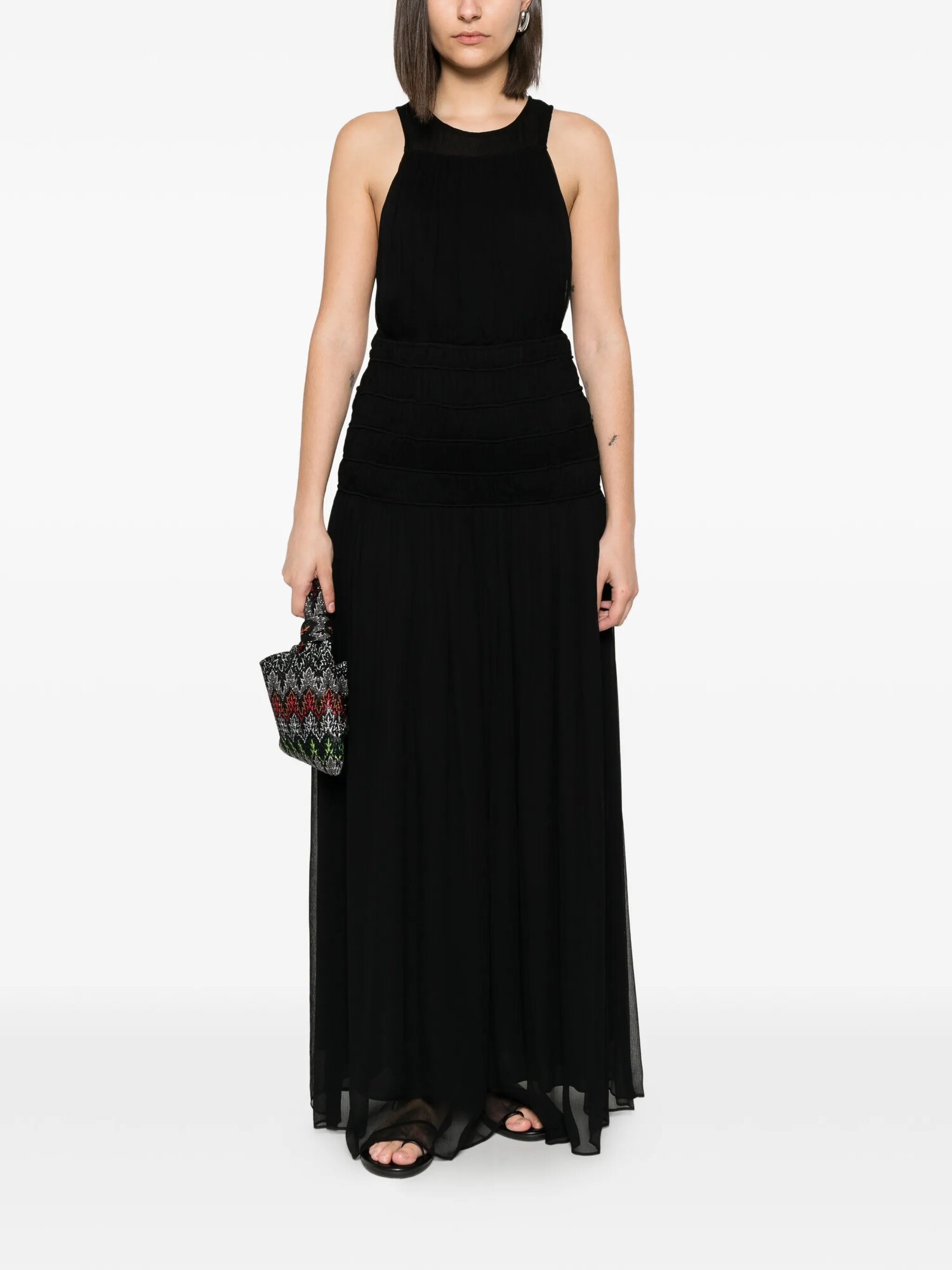 Платье Twinset Milano Gathered maxi dress, размер 44 — фото 1