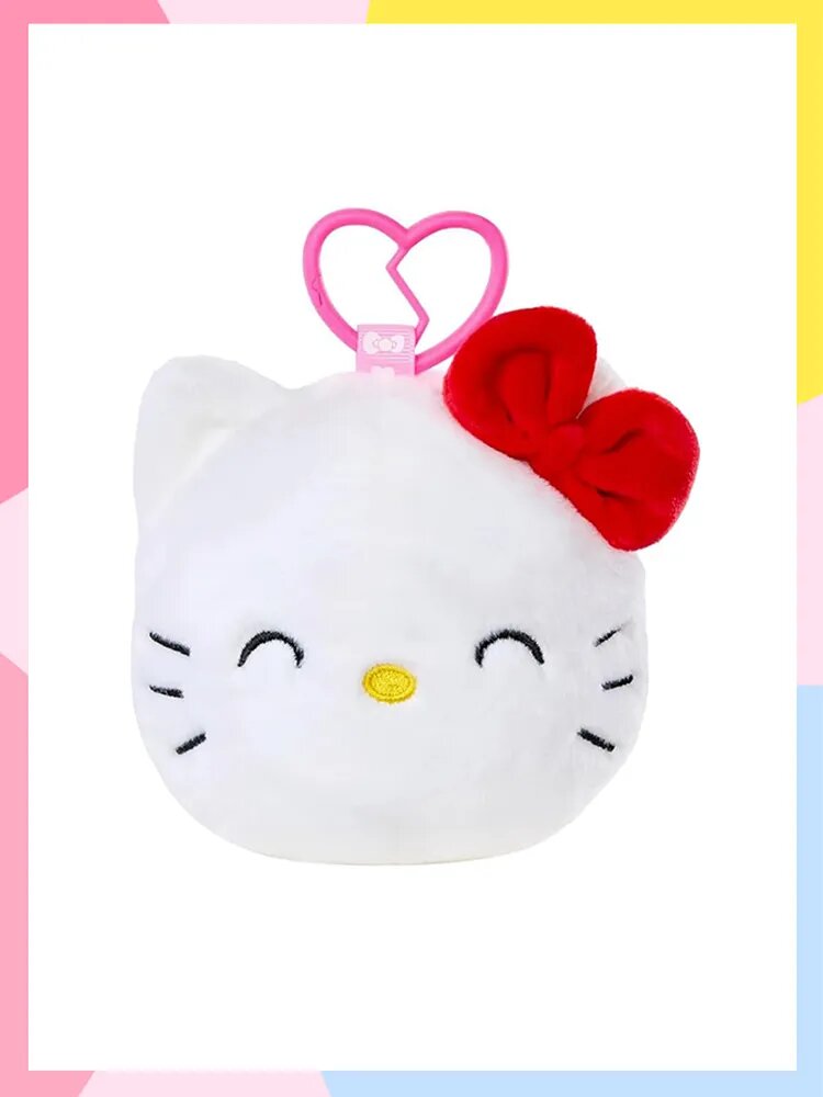 Двусторонняя плюшевая игрушка с куклой Hello Kitty & Friends