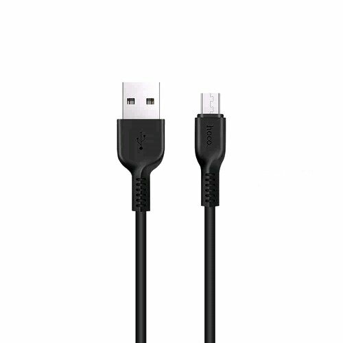 Кабель USB для iPhone Lightning (8pin) 1м, 2,4А, черный*********