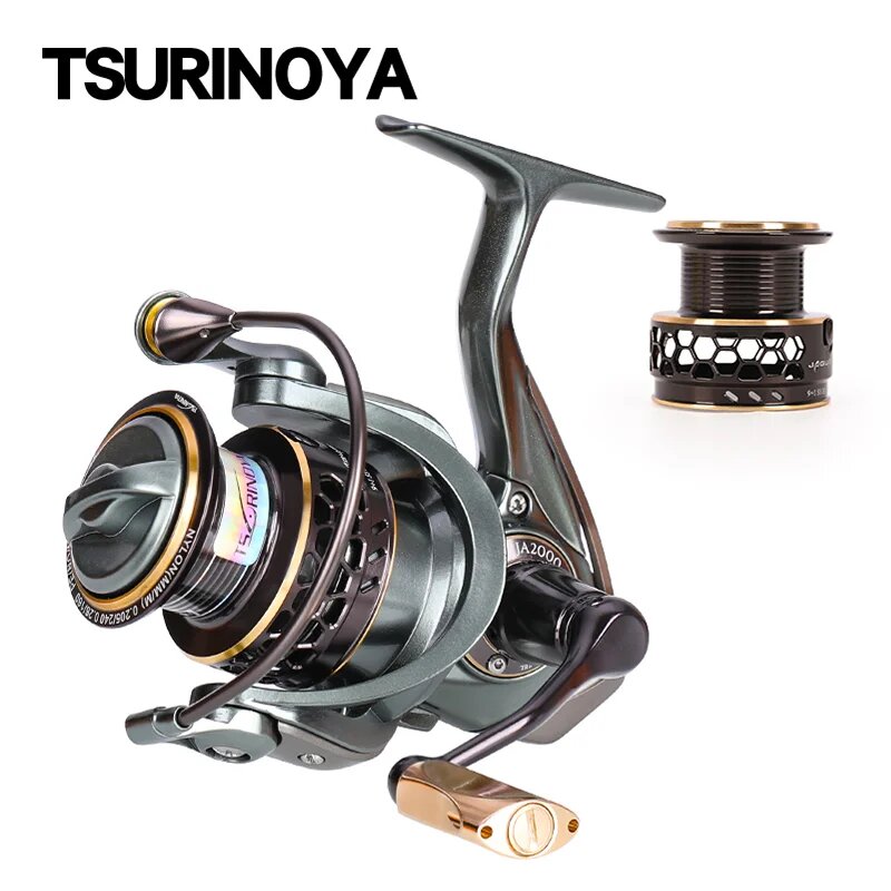 TSURINOYA JAGUAR 2000/3000, 1000, безынерционная катушка